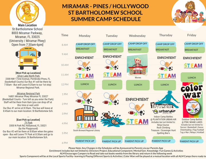 Summer Camp - Miramar – almsports